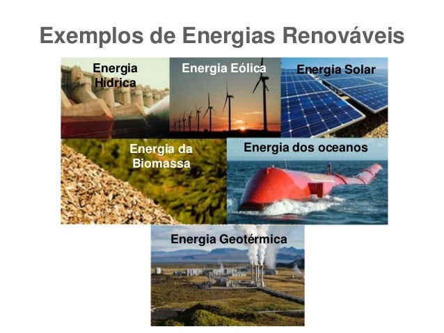 Recursos energéticos renováveis