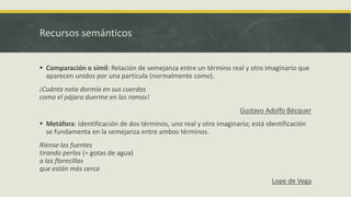 Recursos literarios | PPTX