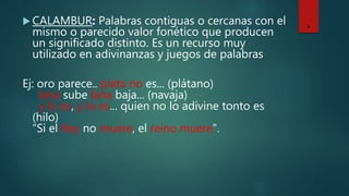 Recursos literarios fonicos | PPTX