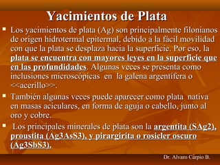 Recursos Minerales Del Peru | PPT