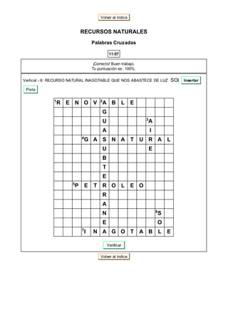 Recursos naturales | PDF