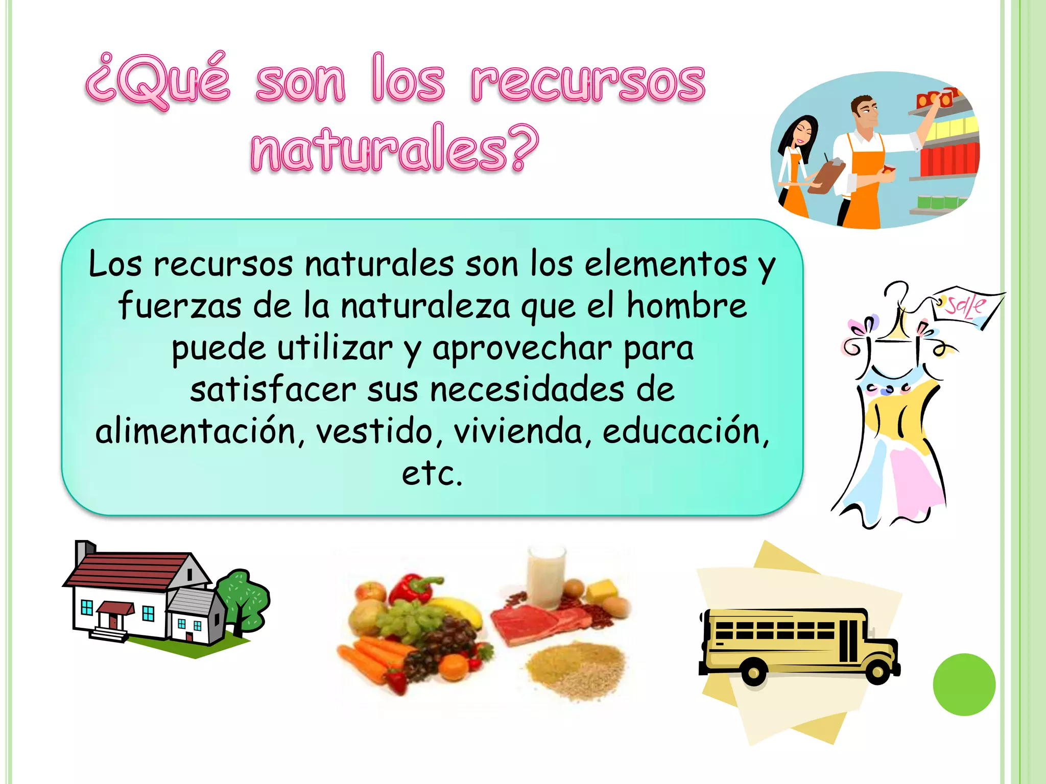 Recursos naturales | PPT