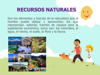 Recursos naturales | PPTX