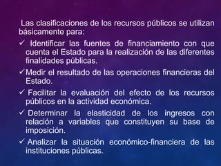 Recursos publicos | PPTX