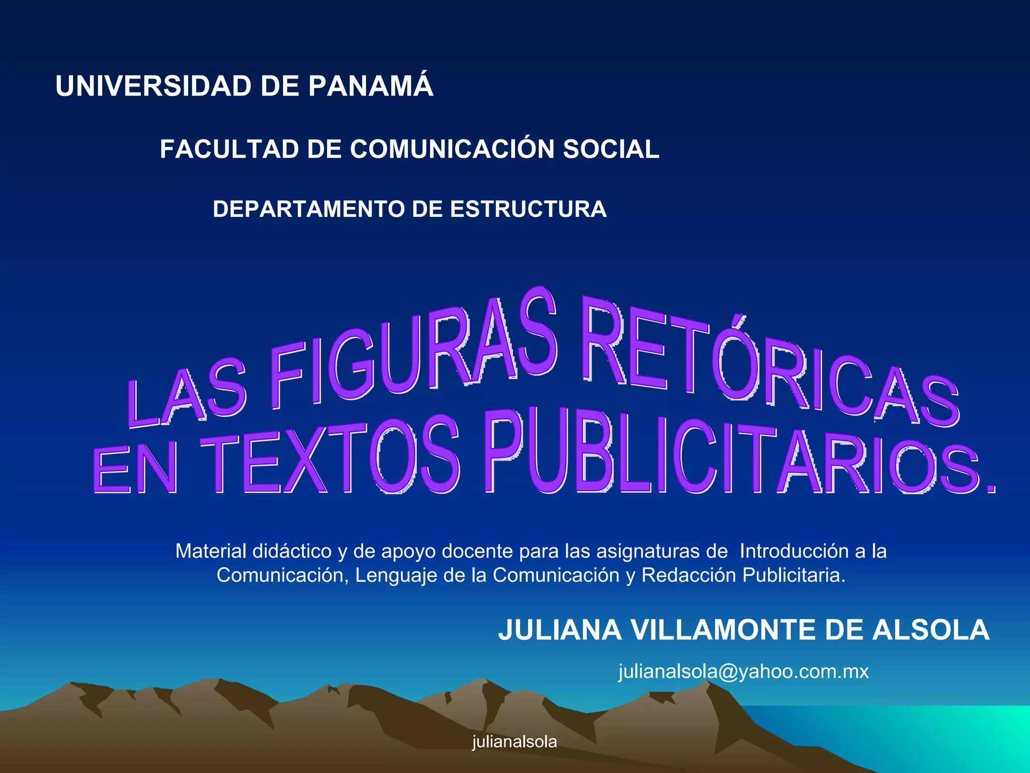 Recursos Retorico Utilizados Textos Publicitarios1 | PPT