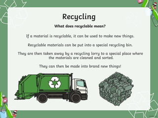 Recyclable Materials and Plastics Information PowerPoint.ppt