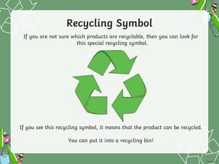 Recyclable Materials and Plastics Information PowerPoint.ppt