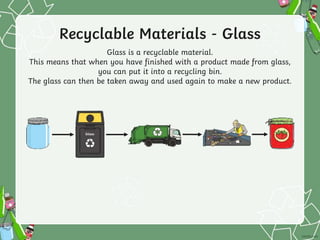 Recyclable Materials and Plastics Information PowerPoint.ppt