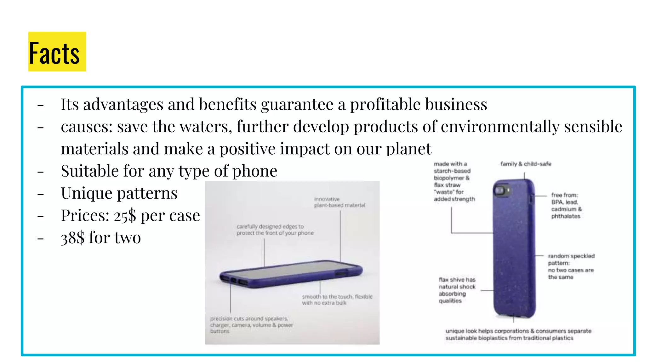 Recyclable phone cases | PPTX