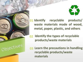 Recyclable Products Waste Materials.pptx