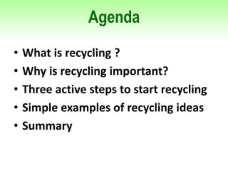 Recycling | PPTX