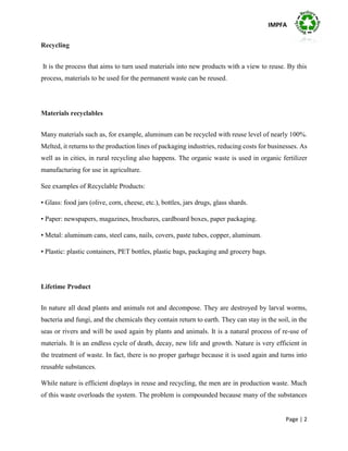 Recycle | PDF