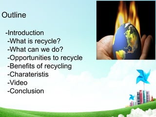 Recycle- Ernesta Ajdinolli | PPT