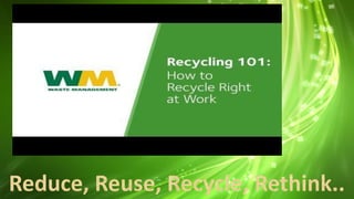 Recycle 101 | PPT