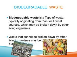 Recycle and reuse of solid waste | PPTX