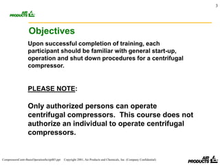 Recycle Compressor3 Startup.PPT