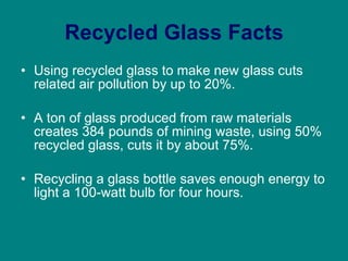 Recycling Glass Facts