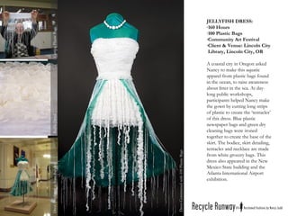 Recycle Runway - Bookings with Artist Nancy Judd | PPT