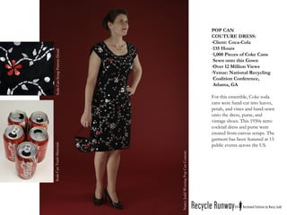 Recycle Runway - Bookings with Artist Nancy Judd | PPT