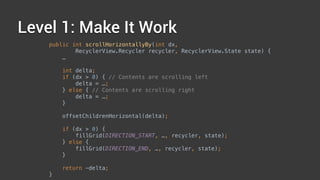 Mastering RecyclerView Layouts | PDF