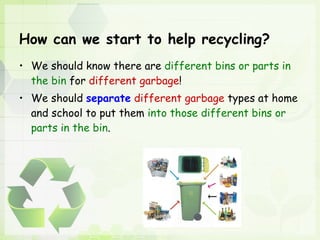 Recycling | PPT