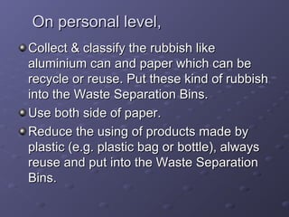 Recycling | PPT