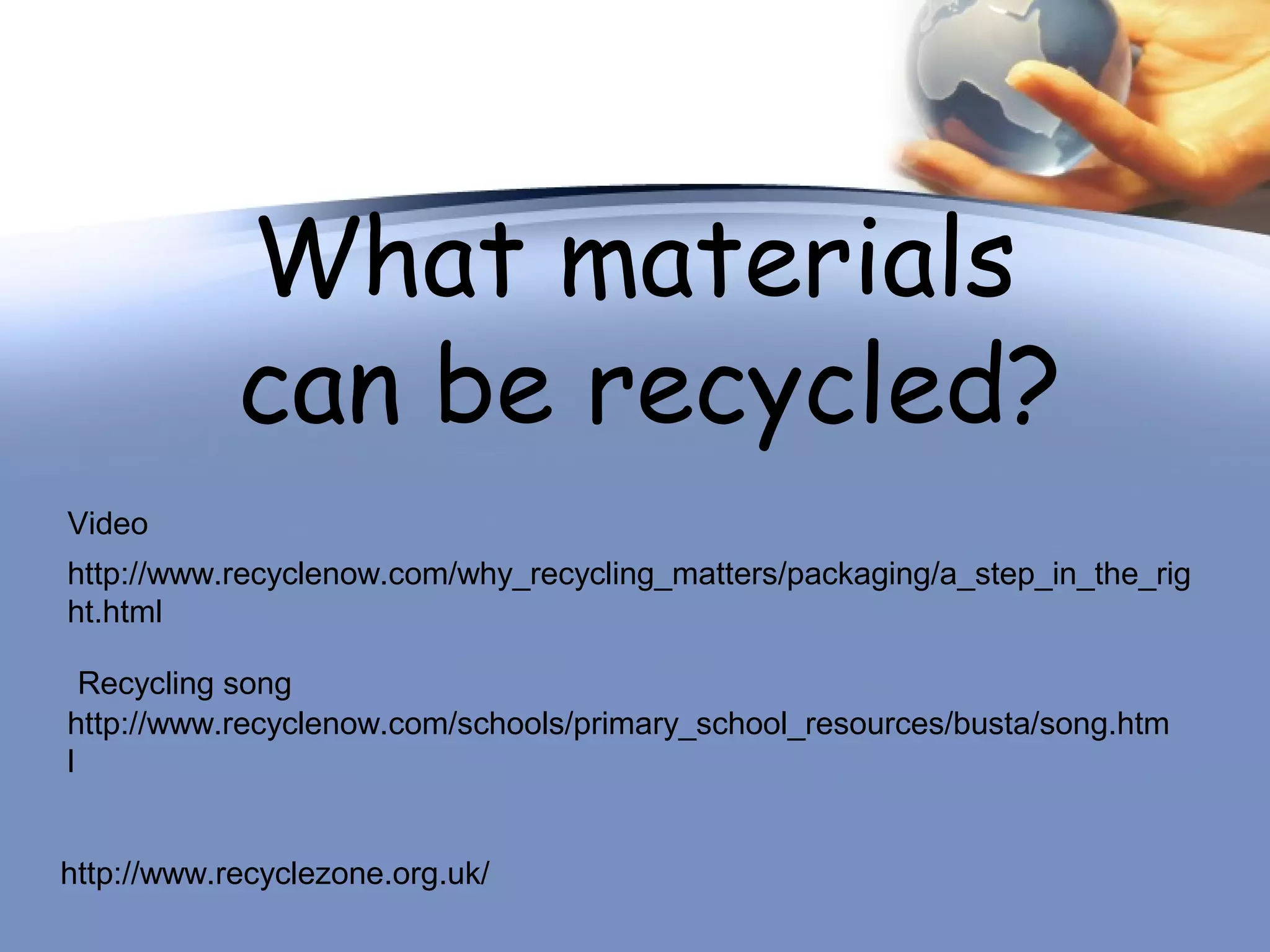 Recycling | PPT
