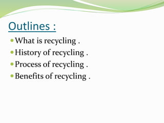 Recycling | PPT