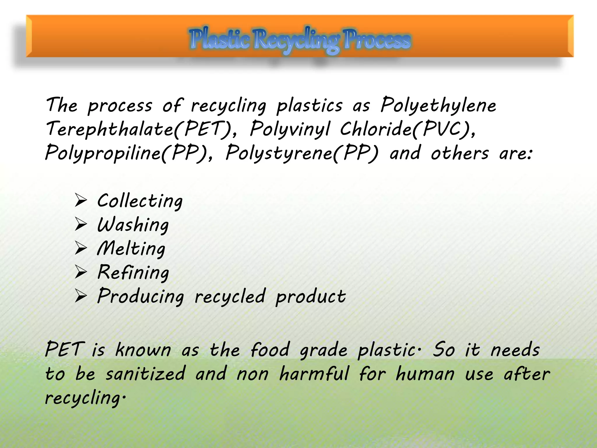 Recycling & Waste Management | PPTX