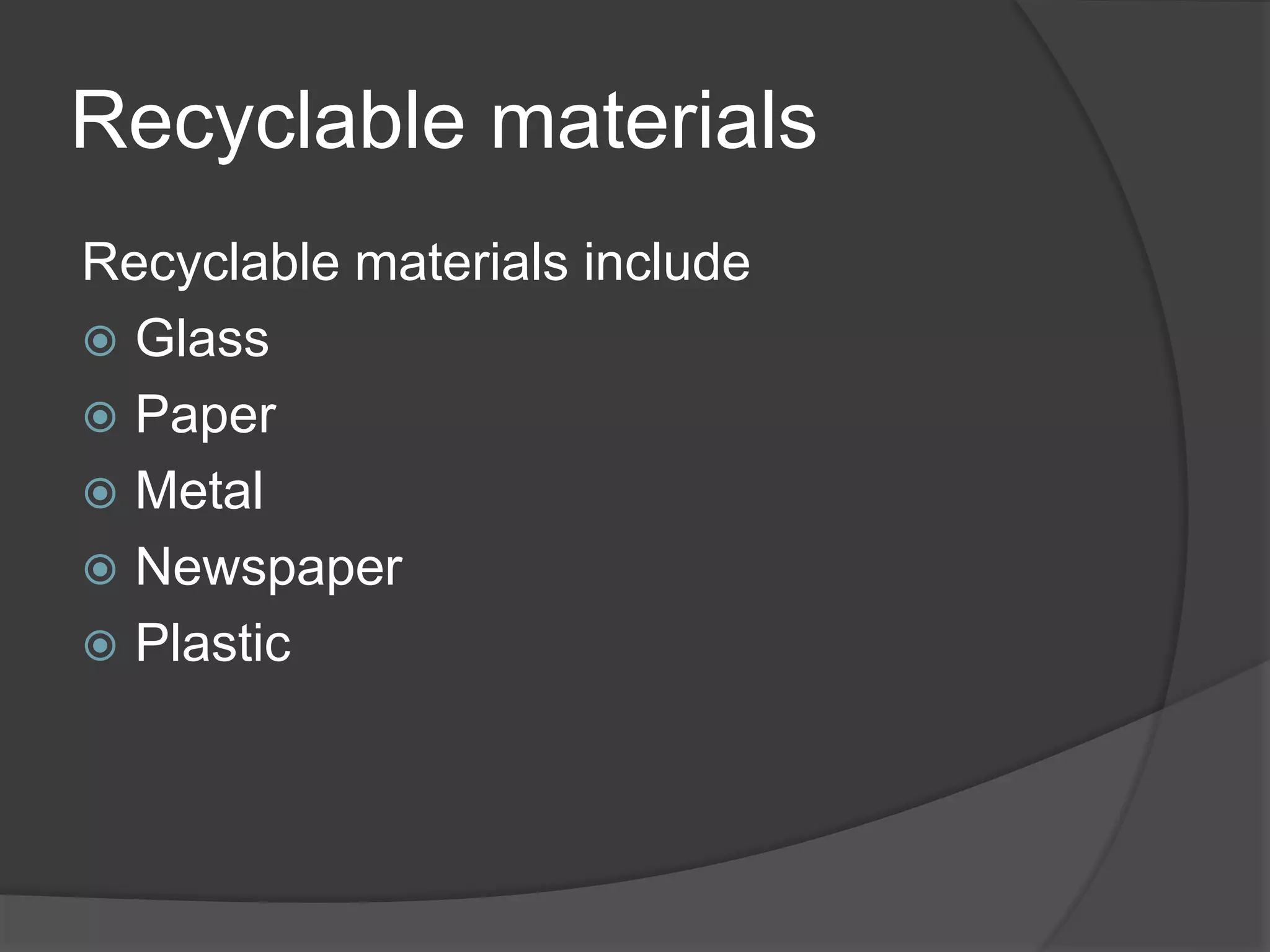 Recycling | PPTX