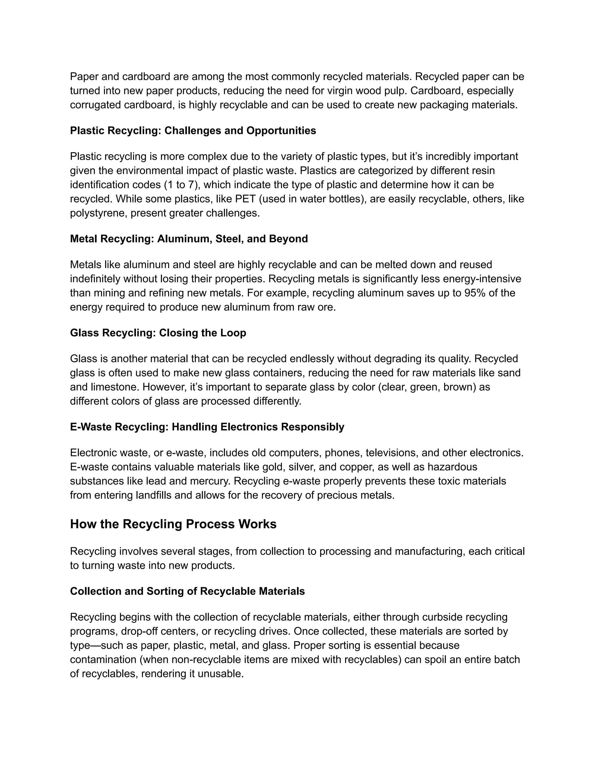 Recycling_ A Comprehensive Guide to Reducing Waste and Protecting the ...
