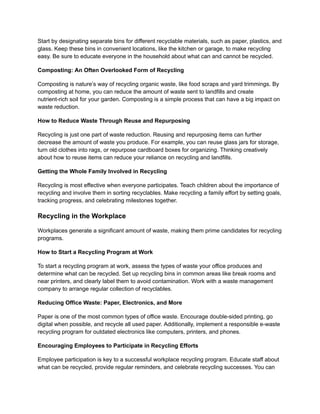 Recycling_ A Comprehensive Guide to Reducing Waste and Protecting the Planet.pdf