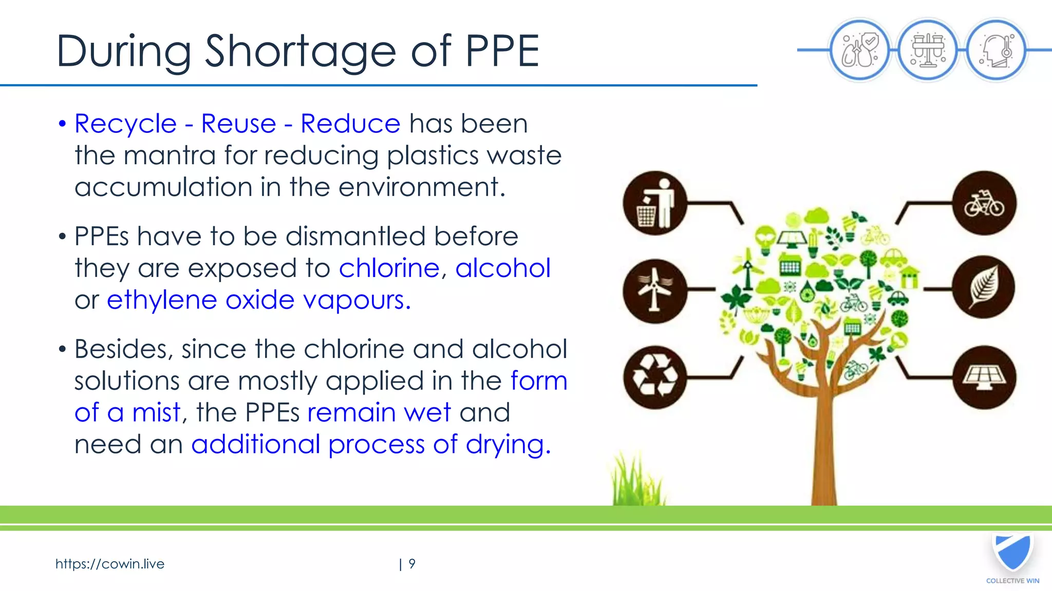Recycling and disposal of PPE | PDF