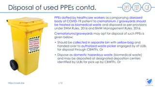 Recycling and disposal of PPE | PDF