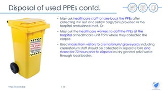 Recycling and disposal of PPE | PDF