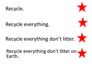 Recycling Book | PPTX