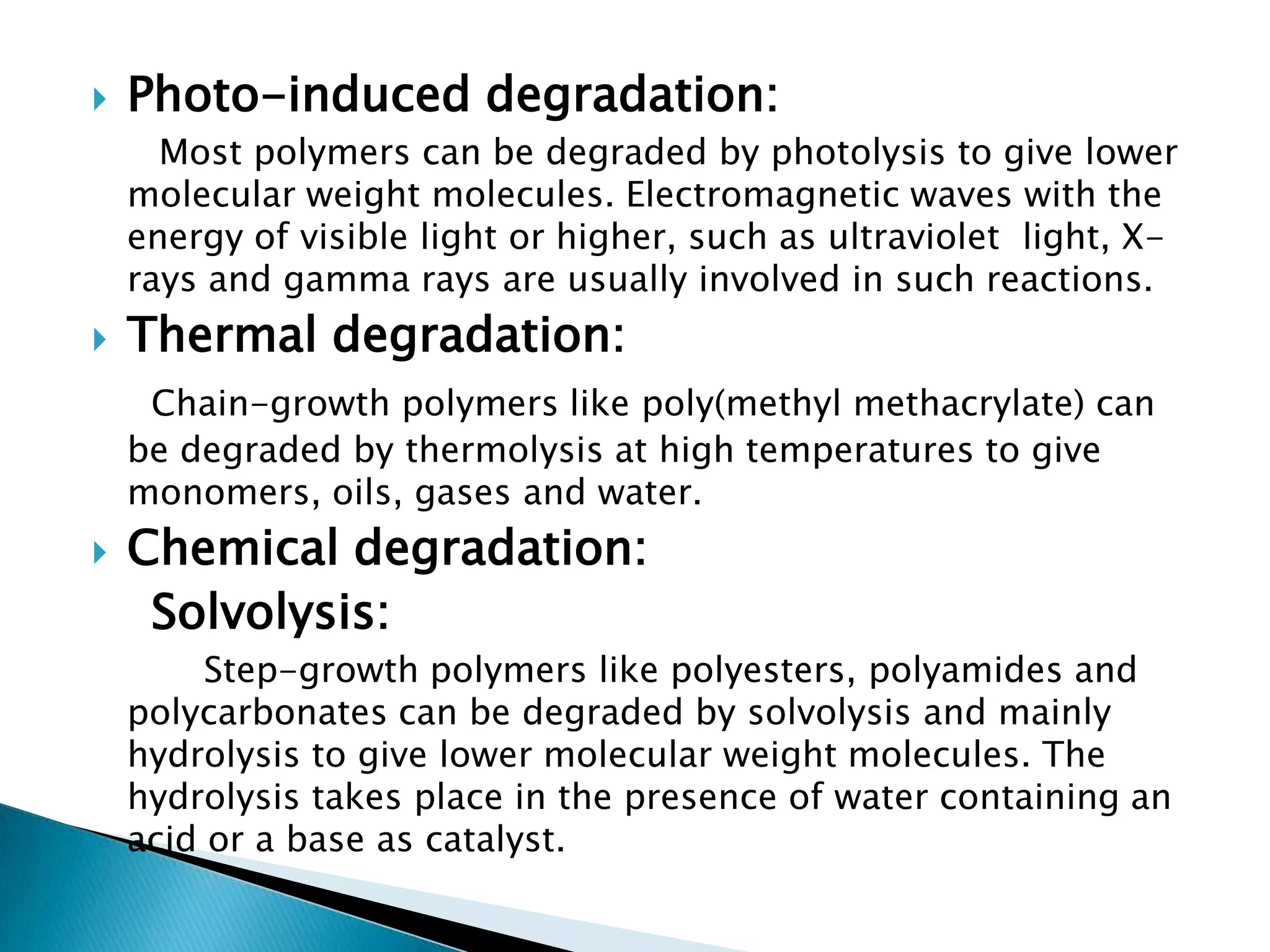 Recycling & degradation of polymers. | PPTX