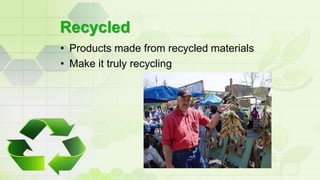 Recycling in art and crafts by Shan Mahmood, Rabia Riaz...... | PPT