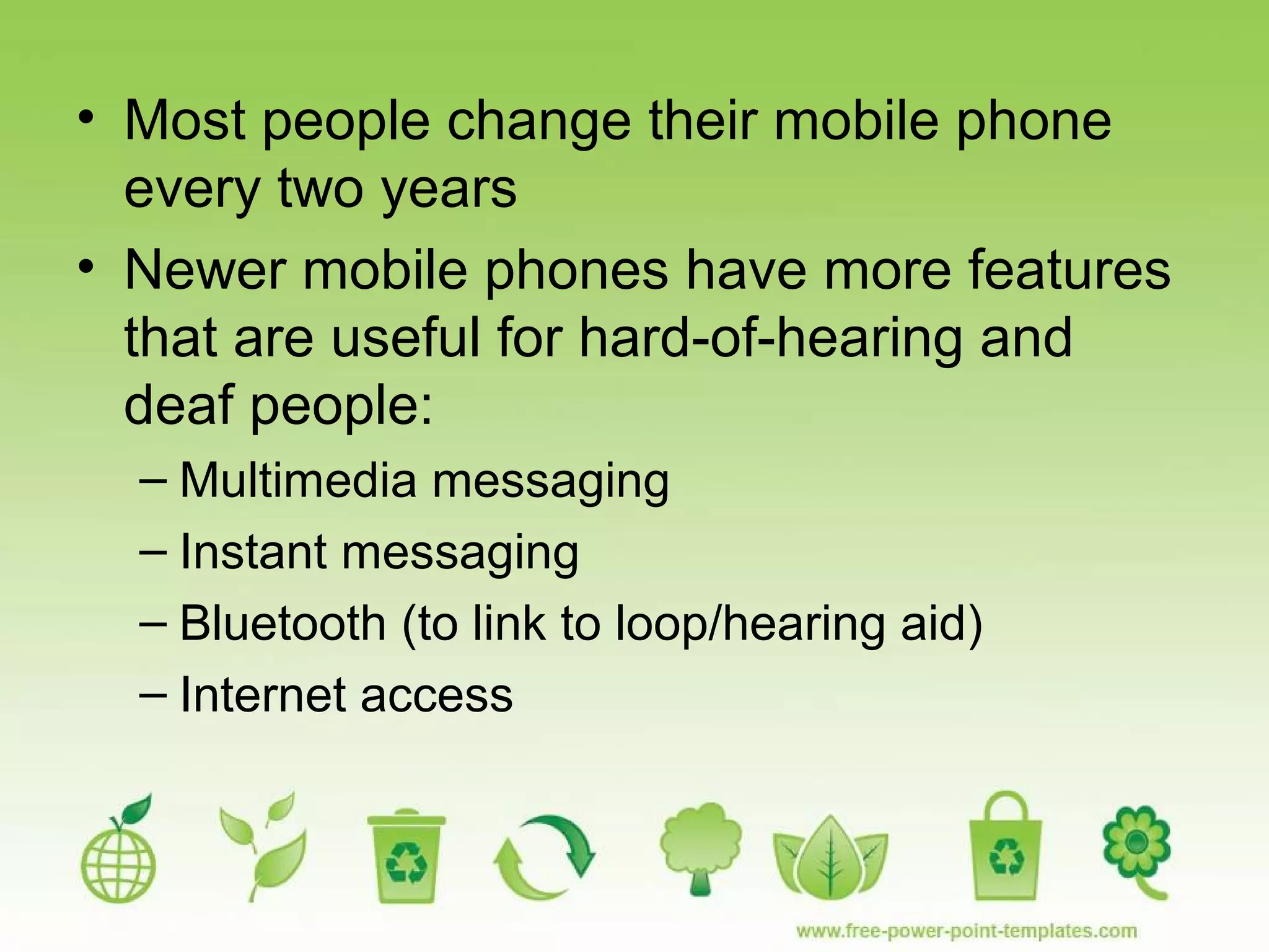 Recycling mobile phones | PPT