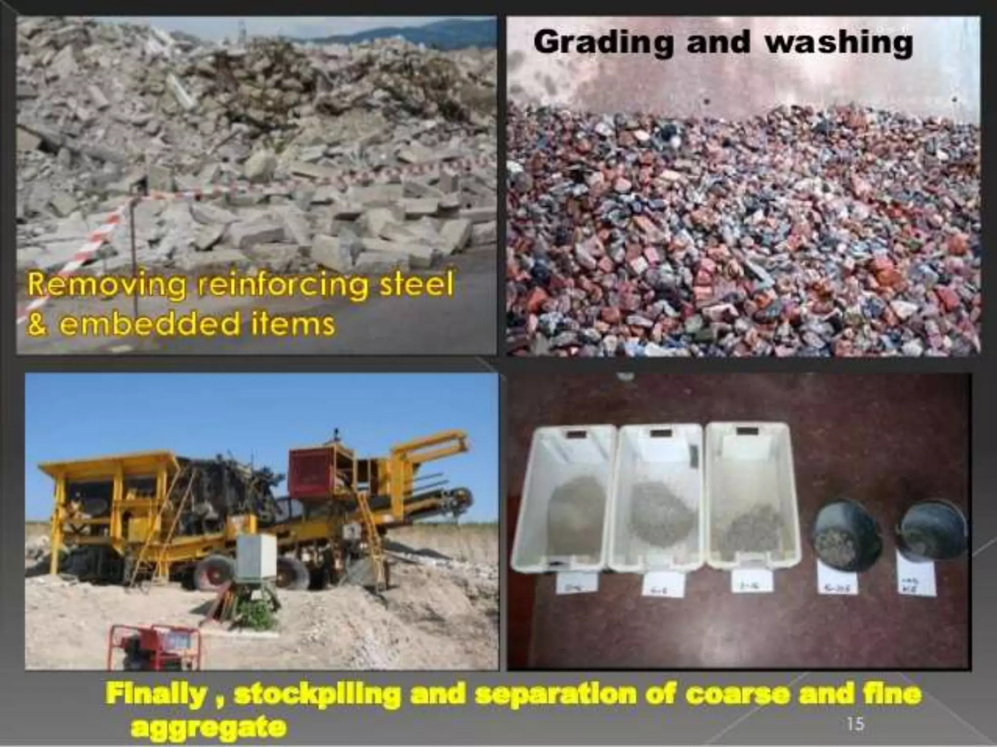 Recycling of construction waste | PPTX