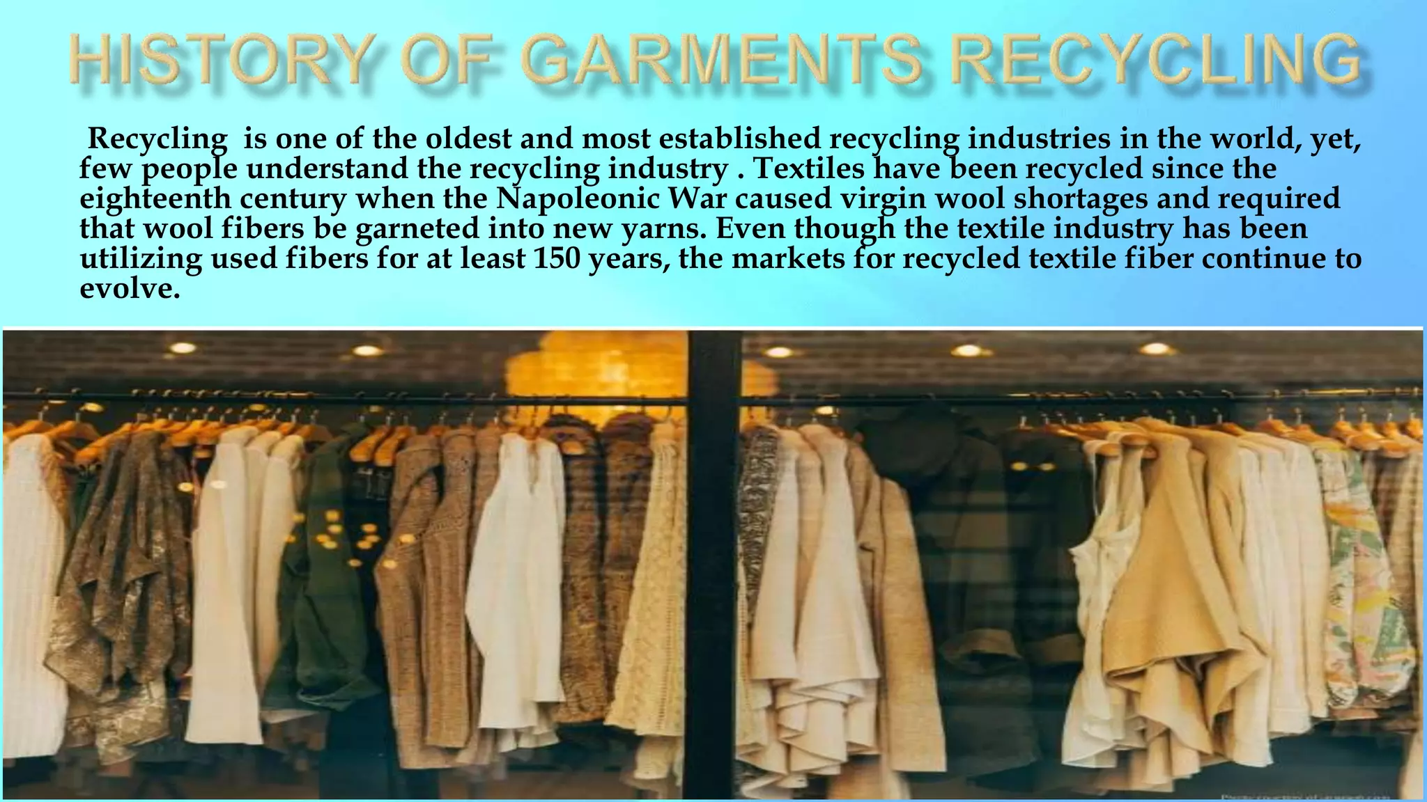 recycling of Garments.pptx