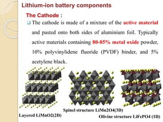 Recycling Technologies for li-ion batteries | PPTX