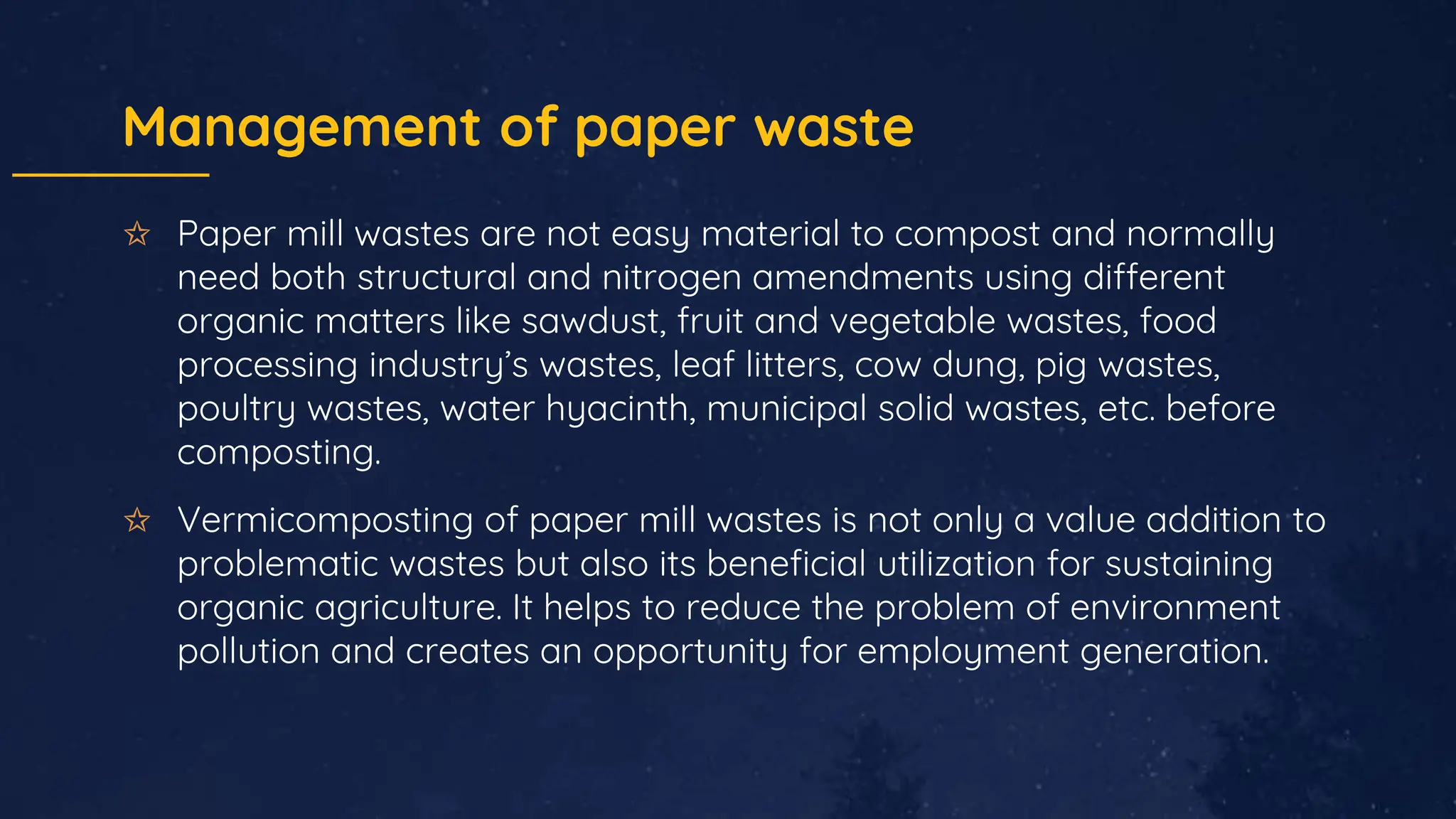 recycling of nylon and paper - waste management | PPTX