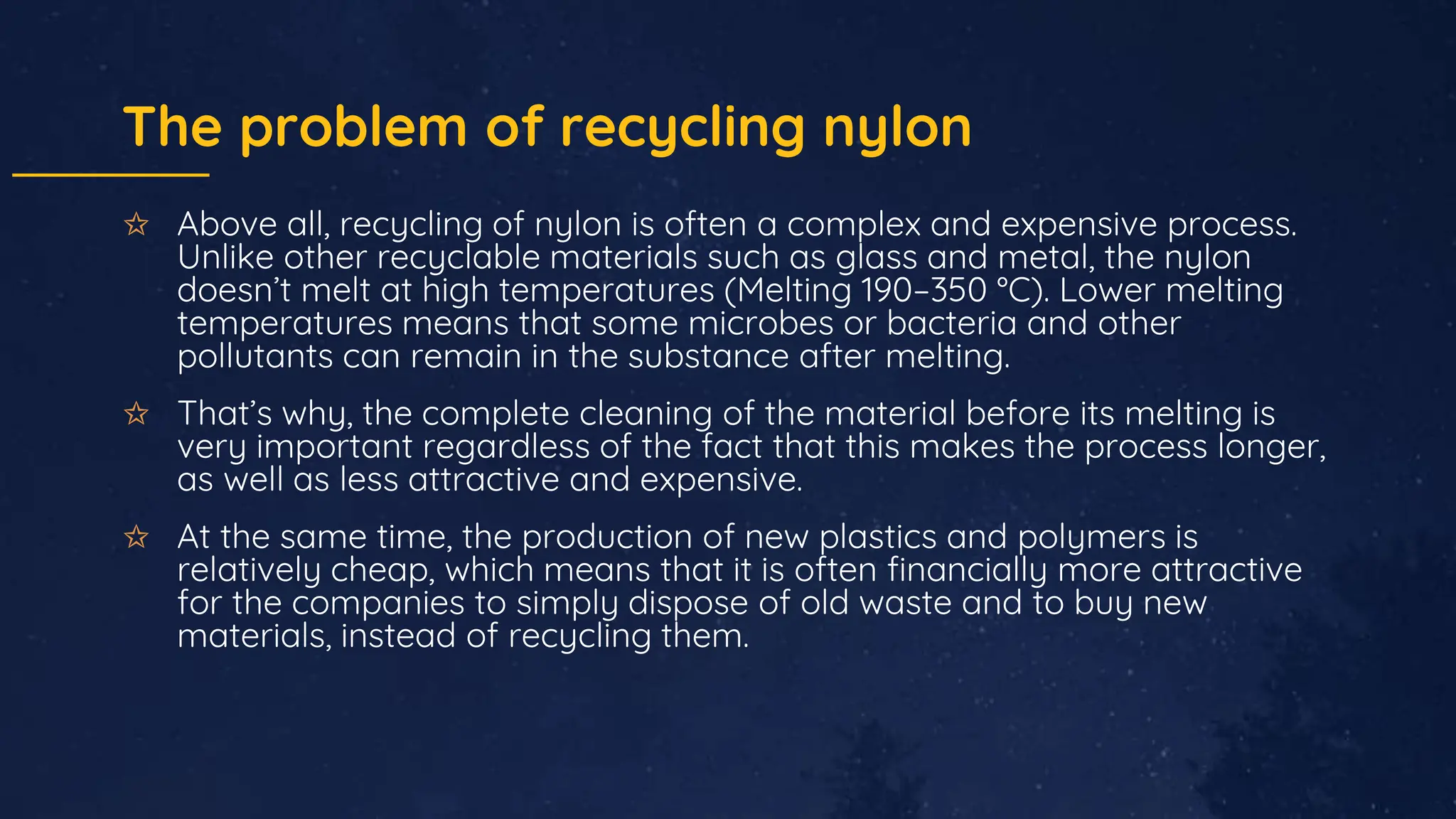 recycling of nylon and paper - waste management | PPTX