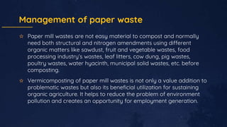 recycling of nylon and paper - waste management | PPTX