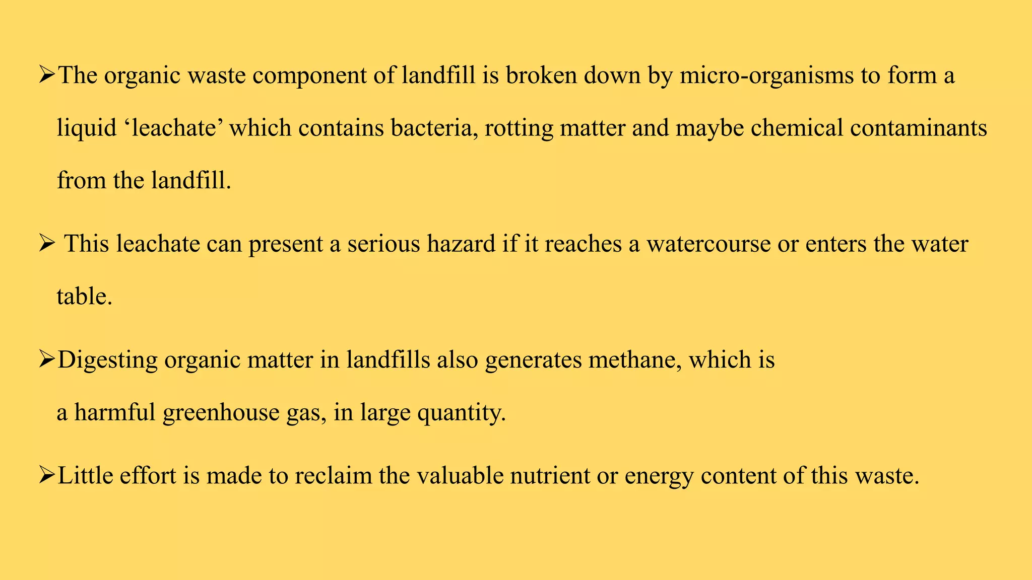 Recycling of organic waste | PDF