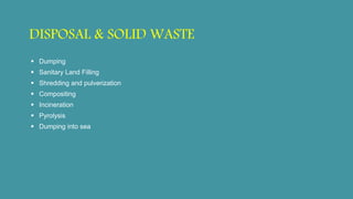 Recycling of waste water | PPTX