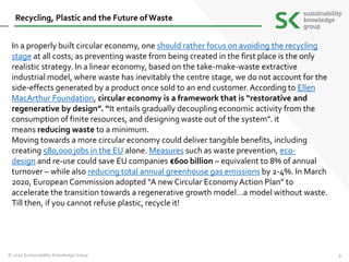 Recycling, Plastic and the Future of Waste | PPT