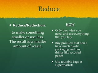Recyclingpresentation 160302185422 | PPT