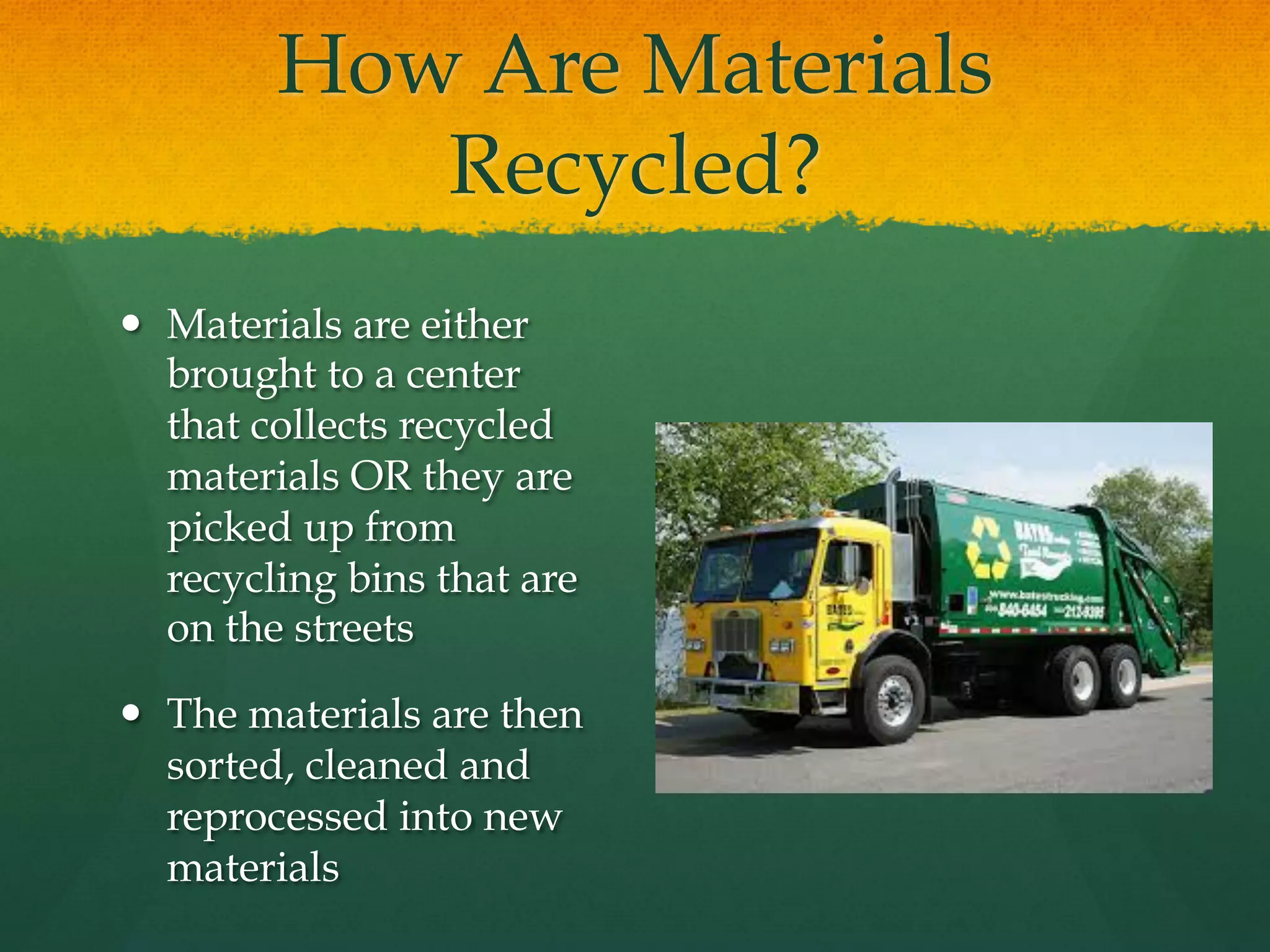 Recycling presentation | PDF